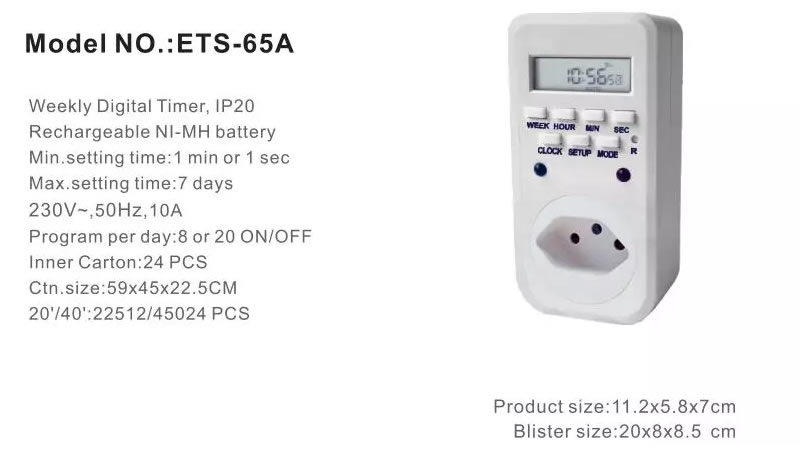 ETS-65A - WENZHOU DAQUAN ELECTRIC CO.,LTD.
